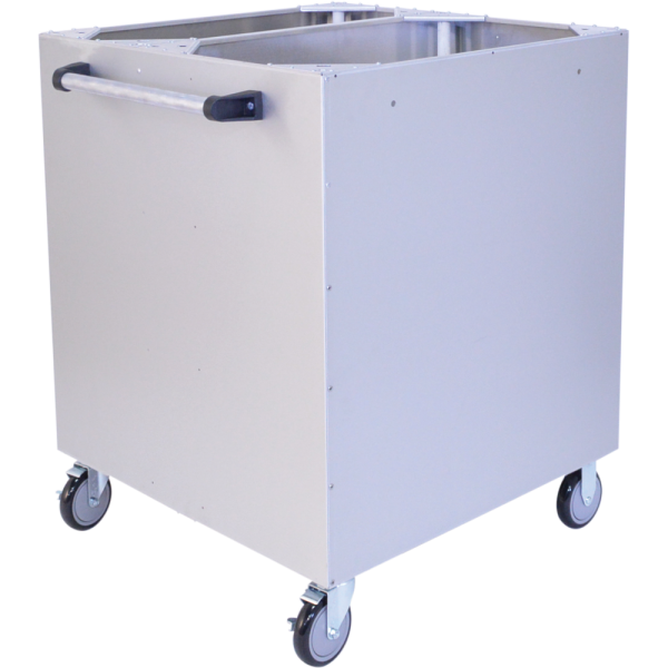 60 DuraLight DualDrop High Capacity Divided Cart | Kingsley.com