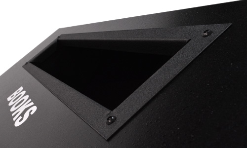 ColorWood Indoor Library Book & Media Return | Kingsley